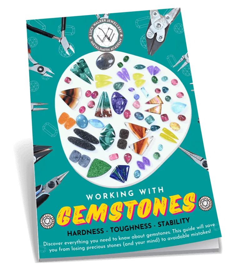 How to Flush Set Stones - Lucy Walker Jewelry