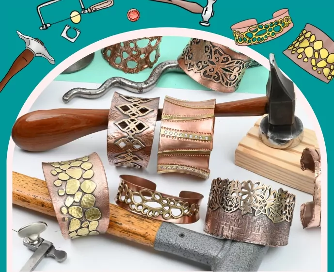 Sweat Soldered Bracelets - Lucy Walker Jewelry