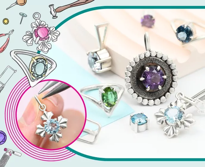 Prong Settings for Round Stones - Lucy Walker Jewelry