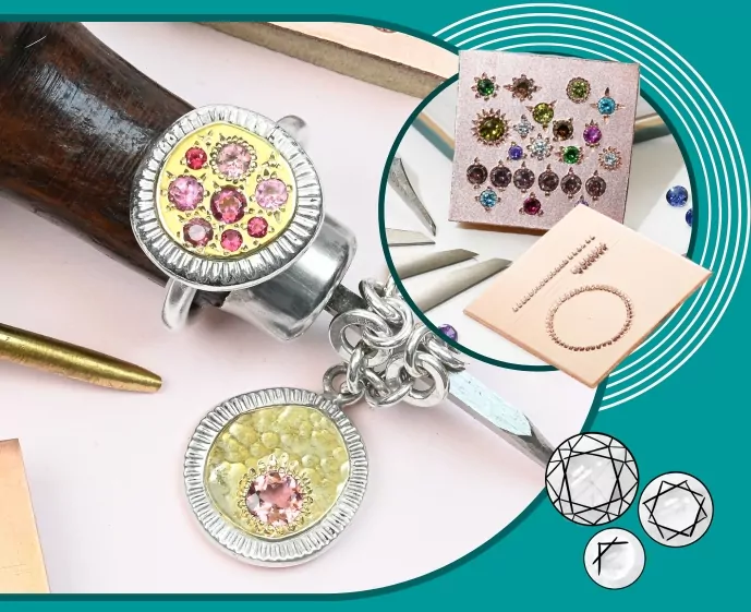 Bead Setting for Round Brilliant Cuts - Lucy Walker Jewelry